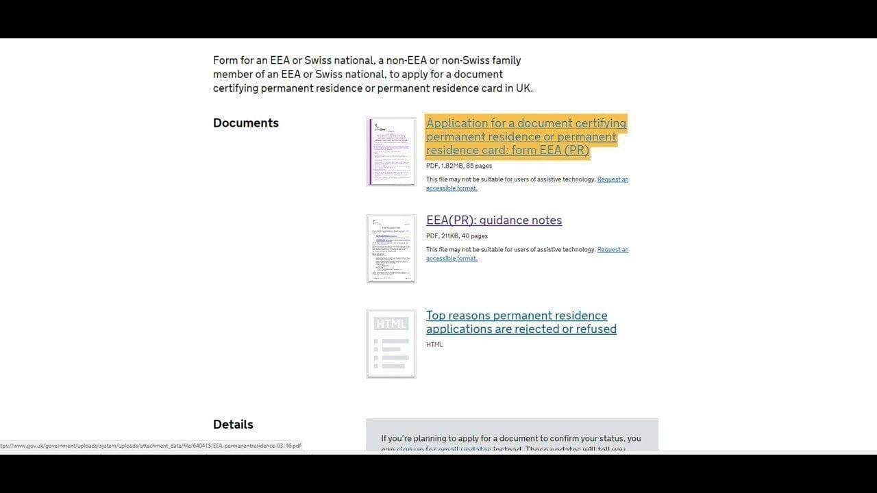 Rezidento statusas D. Britanijoje (residence card) - emigravau.com